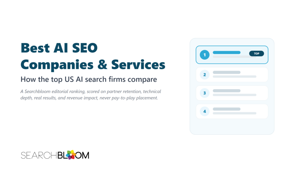 Best AI SEO Companies + Services in the US 2026 (AEO/GEO) - Best AEO ...